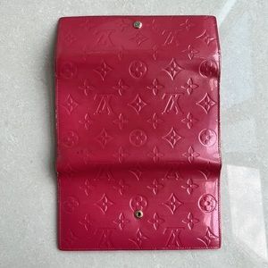 Bags | Authentic Louis Vuitton Hot Pink Wallet | Poshmark